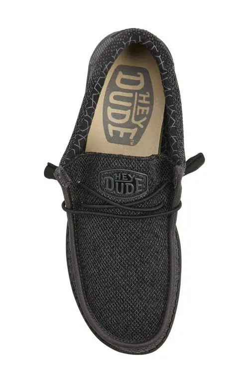 HEY DUDE Wally Slip-on - Micro Total Black