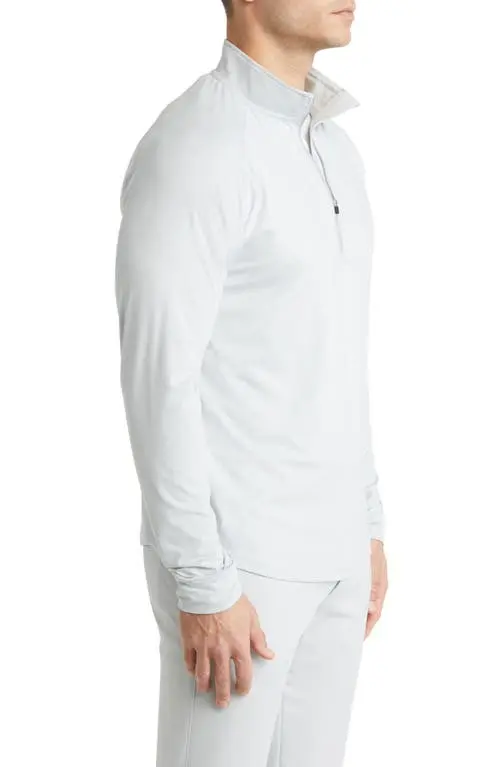 SWANNIES Hayes Half Zip Pullover - Cloud Heather