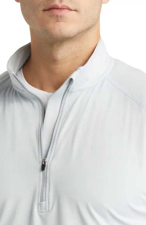 SWANNIES Hayes Half Zip Pullover - Cloud Heather