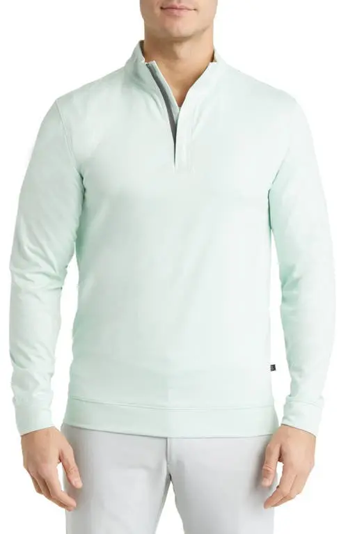 SWANNIES Mckinnon Quarter Zip Pullover - Mint
