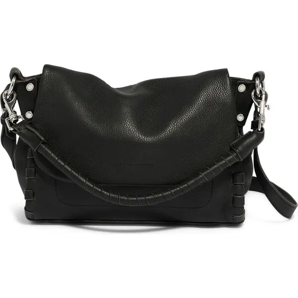 AIMEE Zen Convertible Crossbody - Black Bubble Grain