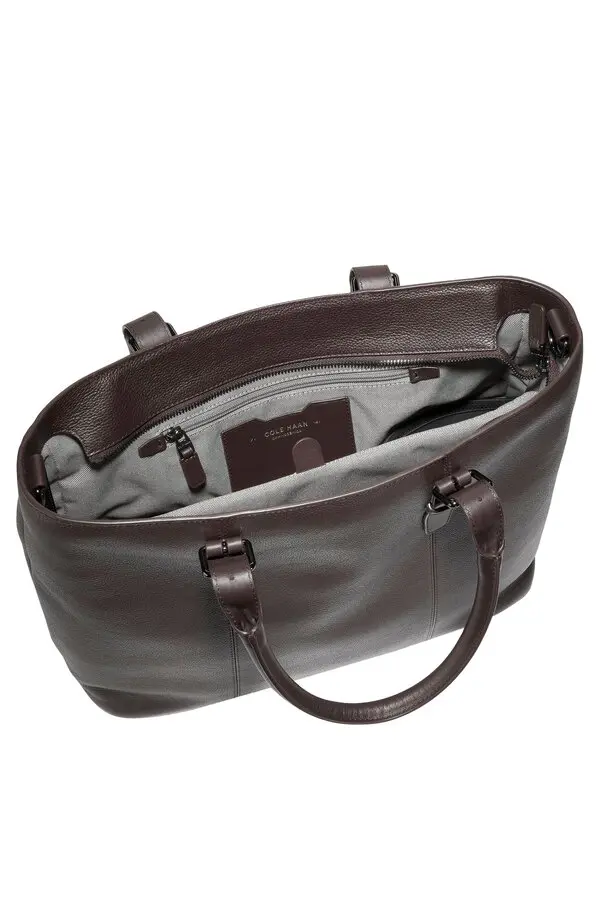 Cole Haan Triboro Leather Tote Bag
