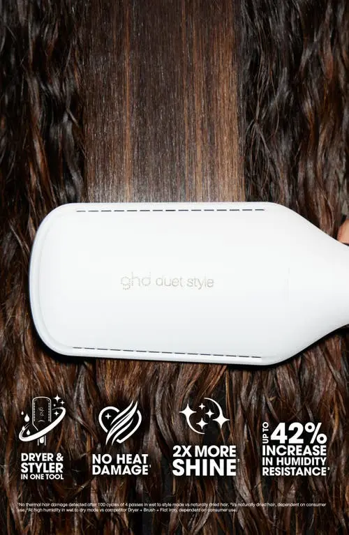 GHD Duet Style 2-in-1 Hot Air Styler - White