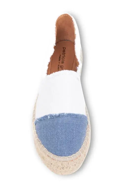 PATRICIA GREEN Maui Espadrille - White/denim