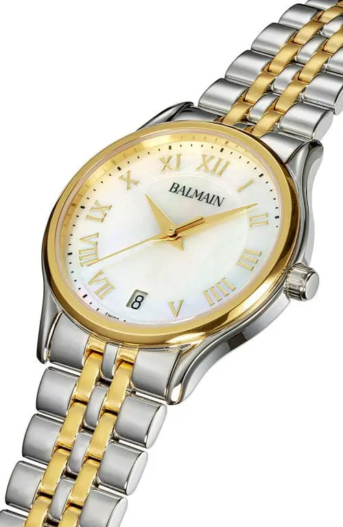 BALMAIN WATCHES Balmain Two-tone Bracelet Watch - Stainless Steel/yellow