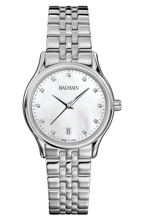 BALMAIN WATCHES Beleganza Diamond Bracelet Watch - Stainless Steel