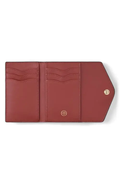 Mulberry Folded Multi-card Wallet - Rust