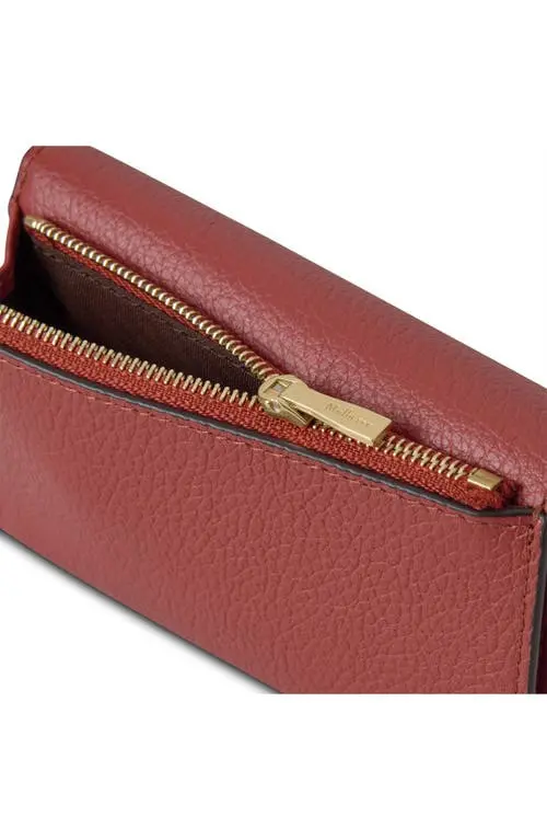 Mulberry Folded Multi-card Wallet - Rust