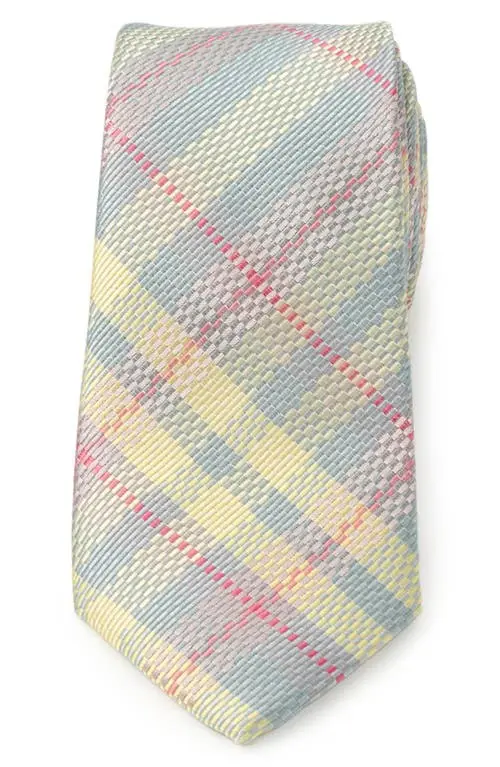 CUFFLINKS, INC. Plaid Neck Tie - Gray