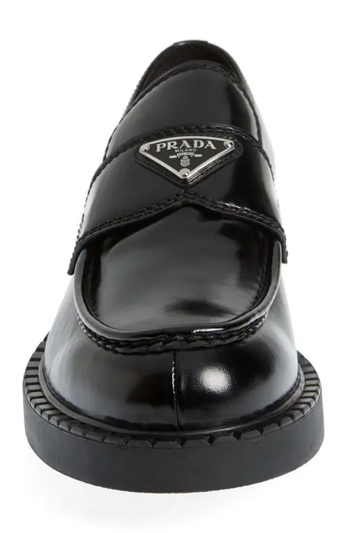 Prada Chocolate Loafer