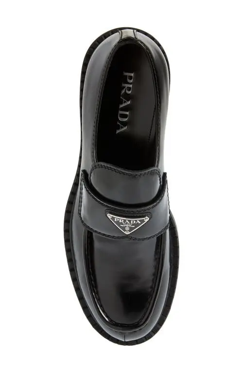 Prada Chocolate Loafer