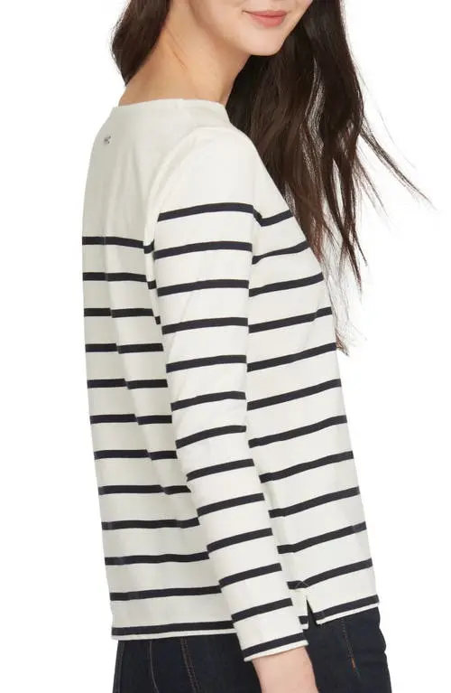 Barbour Bradley Long Sleeve Top - Cloud/navy