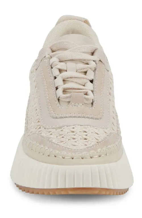 Dolce Vita Dolen Platform Sneakers - Sandstone Knit