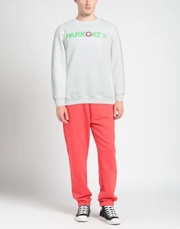 PARKOAT Sweatshirt With Embroidered Logo - White
