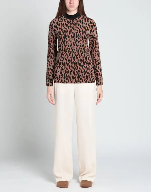 Wolford Leopard-print Jersey T-shirt - Beige