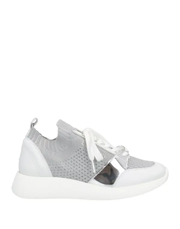 BALDININI Soft Leather Sneakers - Grey