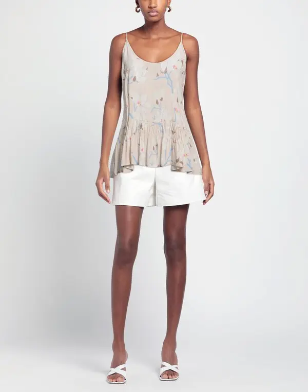 SEMICOUTURE Peplum Sleeveless Top