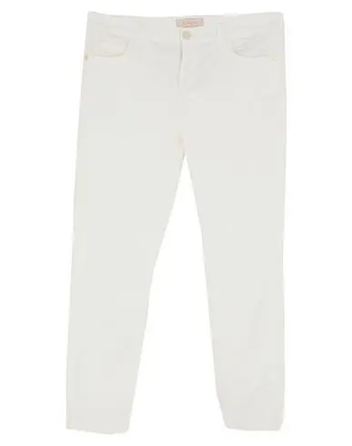 KAOS JEANS Straight Leg Trousers - White