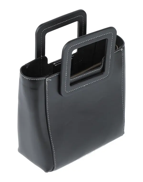 Staud Handbag Soft Leather - Black