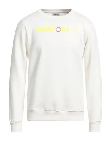 PARKOAT Printed Fleece Sweatshirt - White