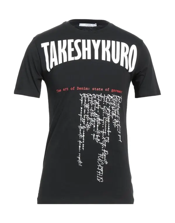 TAKESHY KUROSAWA T-shirt Size Cotton - Black