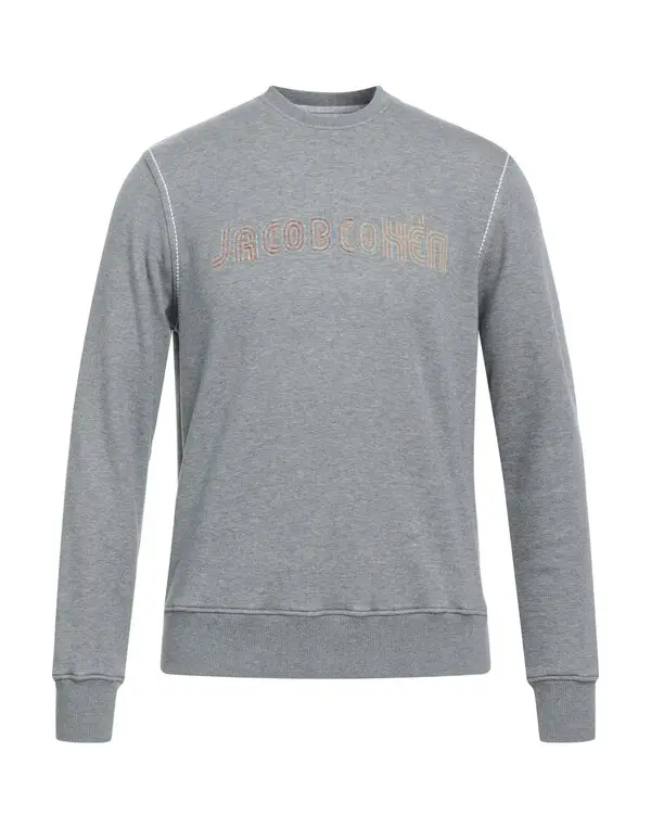 JACOB COHЁN Sweatshirt Size Cotton, Polyamide - Grey
