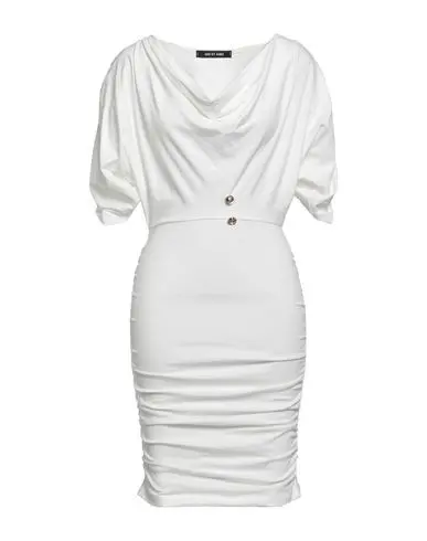 ODI ET AMO Mini Cotton Bodycon Dress - White