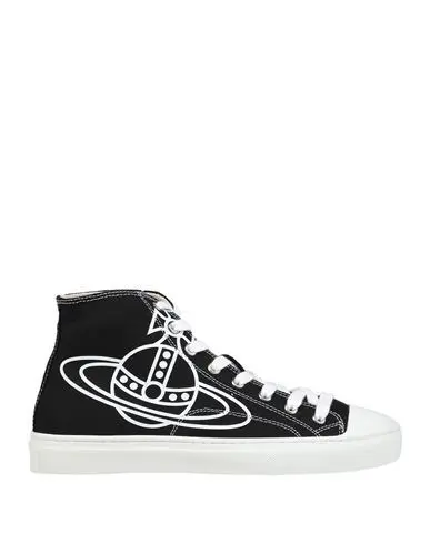 VIVIENNE WESTWOOD Plimsoll High Top Sneakers - Black