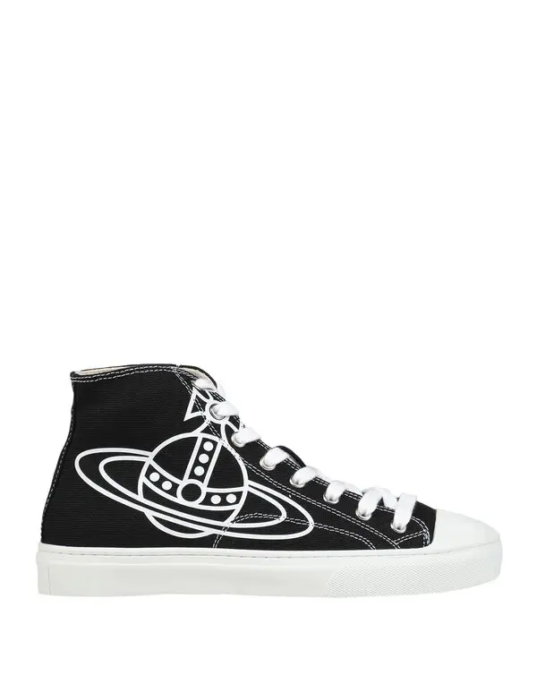VIVIENNE WESTWOOD Plimsoll High Top Sneakers - Black