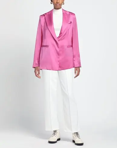 True Royal Viscose Blazer - Pink