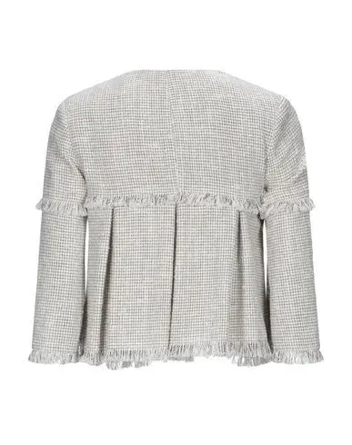 Elisabetta Franchi Tweed Jacket - White
