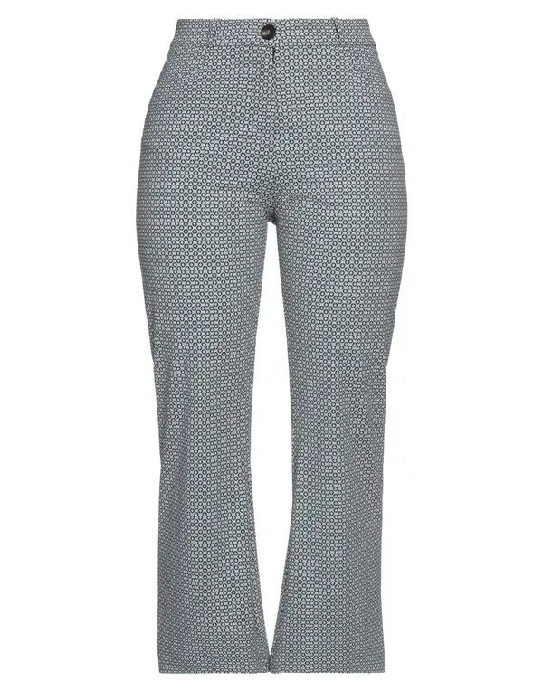 RRD Polka-dot Flared Trousers - Blue