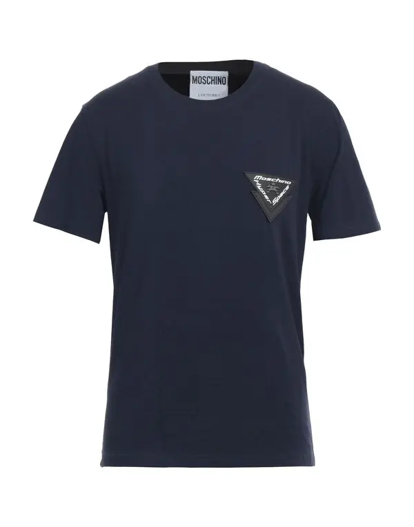 Moschino T-shirt Size Cotton, Elastane - Navy Blue