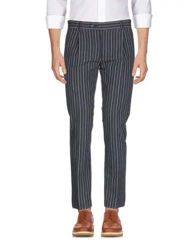 DANIELE ALESSANDRINI Striped Seersucker Trousers