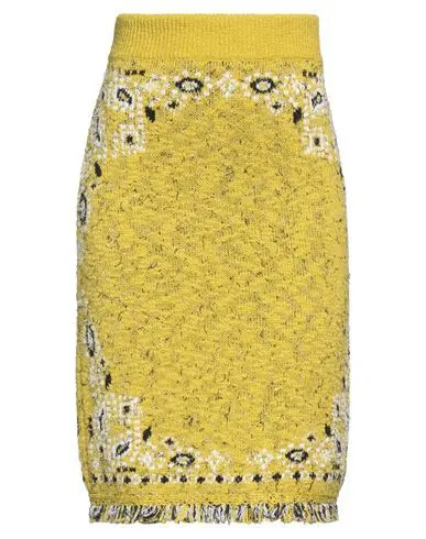 Alanui Midi Pencil Skirt - Yellow