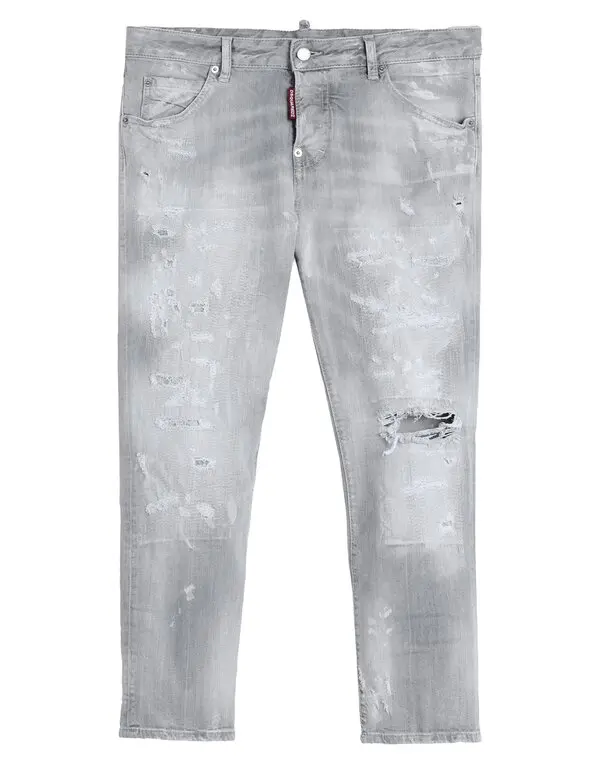 Dsquared2 Boyfriend Fit Jeans - Grey