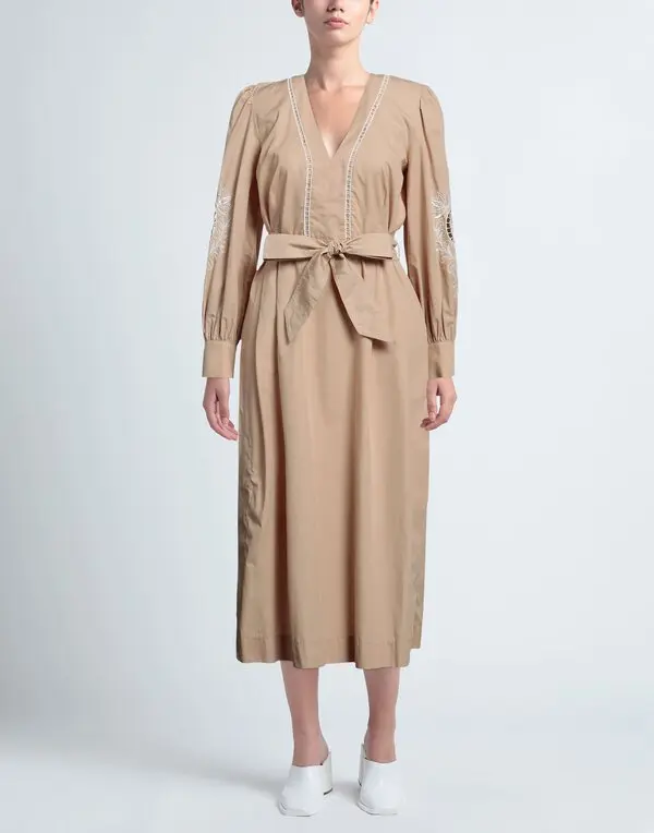 TWINSET Midi Dress In Cotton