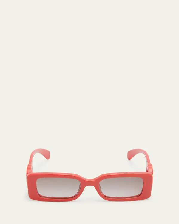 Gucci Gg Rectangle Sunglasses
