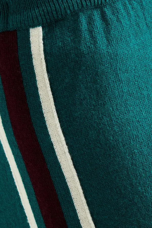 Chinti & Parker Wool And Cashmereblend Track Pants