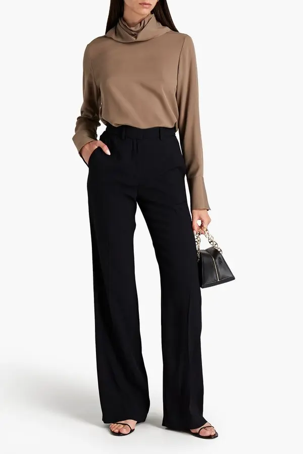 JOSEPH Morrisey Crepe Bootcut Pants