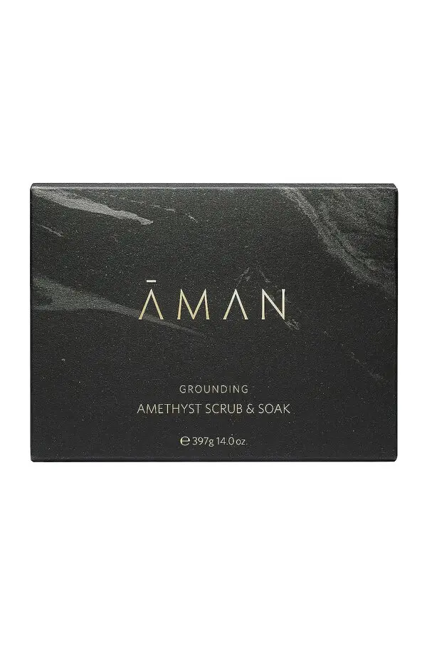 AMAN Grounding Amethyst Scrub & Soak