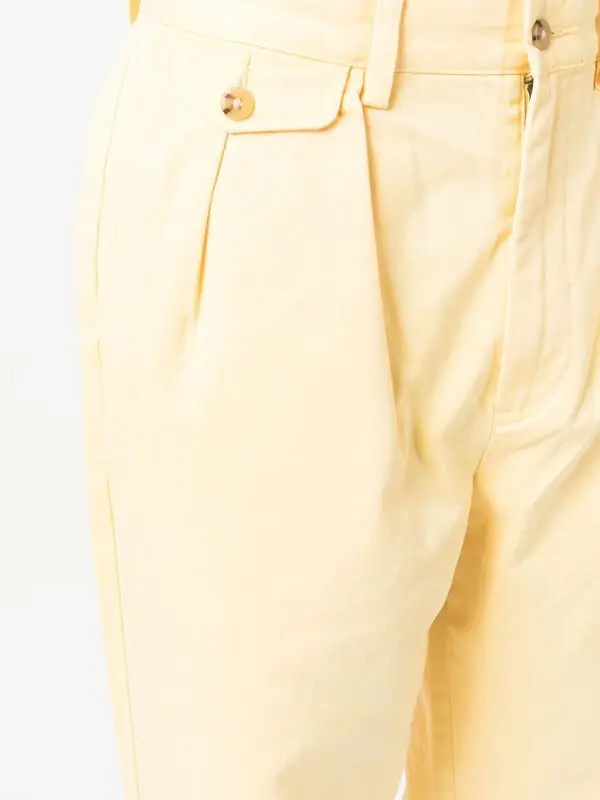Polo Ralph Lauren Whitman Pleated Chino Trousers - Yellow
