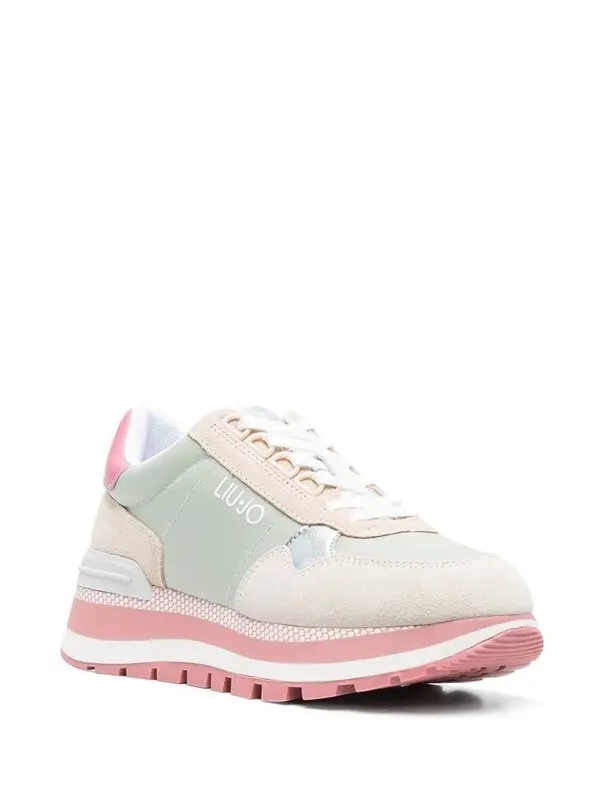 Liu Jo 45mm Panelled Lace-up Sneakers
