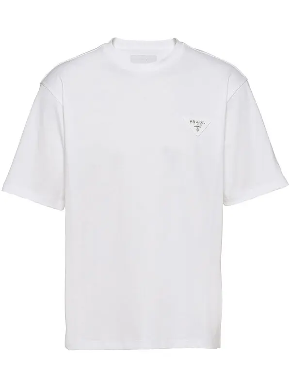 Prada Logo-patch Short-sleeve T-shirt