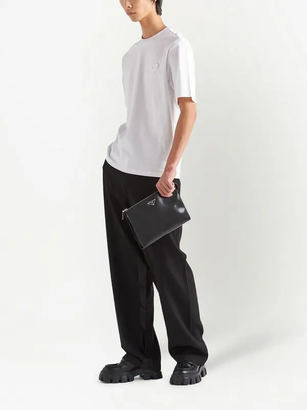 Prada Logo-patch Short-sleeve T-shirt