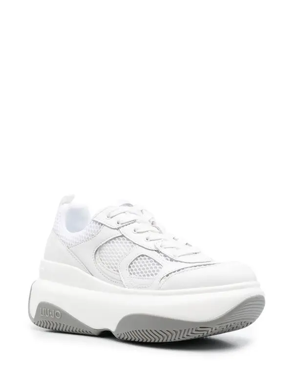 Liu Jo June 14 Lace-up Sneakers - White