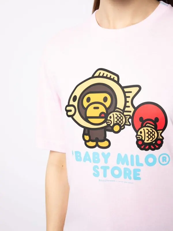 Baby Milo® Store By *A Bathing Ape® Baby Mio Ogo-Printed T-Shirt
