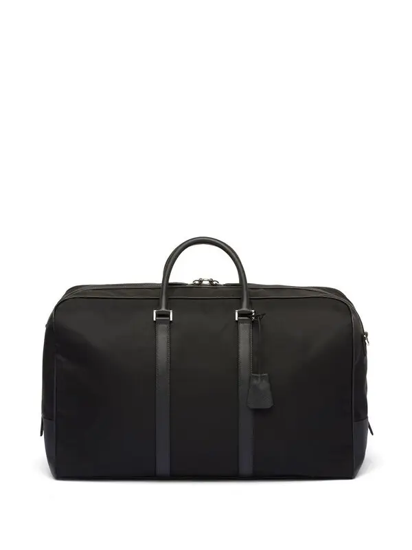 Prada Logo-patch Duffle Bag