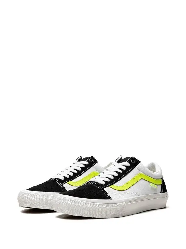 VANS Old Skool Neon Skate Sneakers - Black