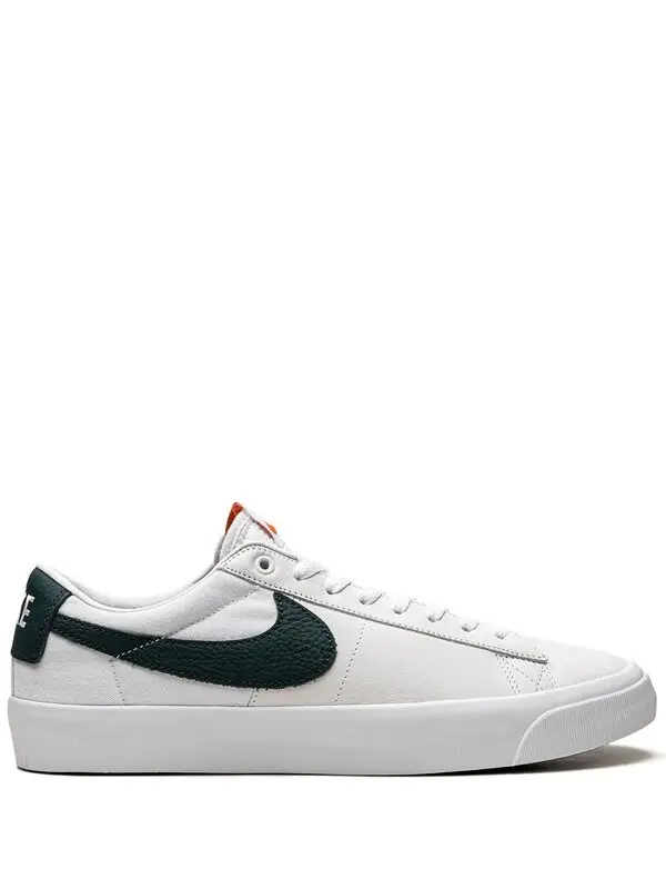 Nike Zoom Blazer Low Gt Orange Label Sneakers - White